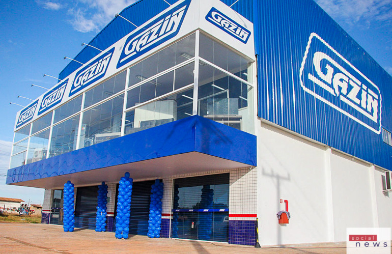 Gazin inaugura maior complexo com loja e CD no Mato Grosso - Móveis de ...