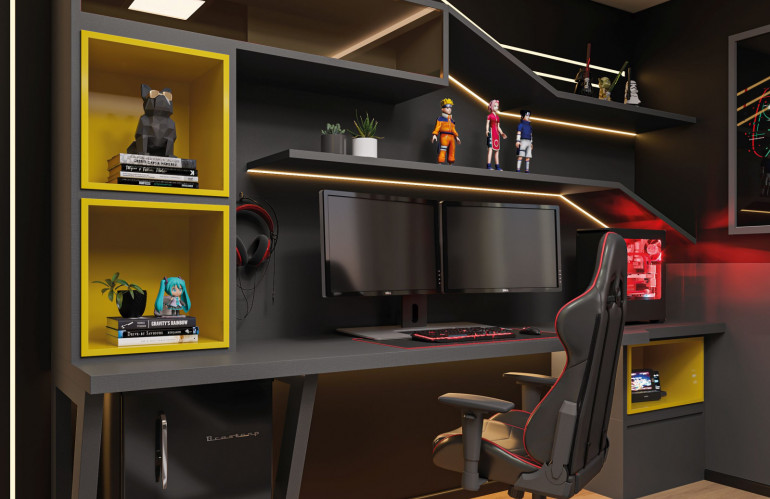 Rimo inova na linha de planejados com Quarto Game - Móveis de Valor